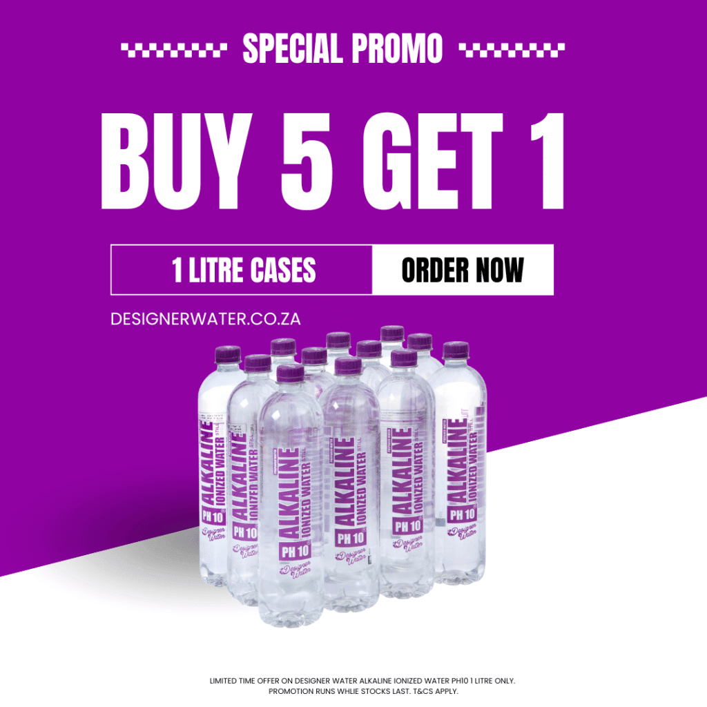 Alkaline bottled water, Designer Water alkaline water range